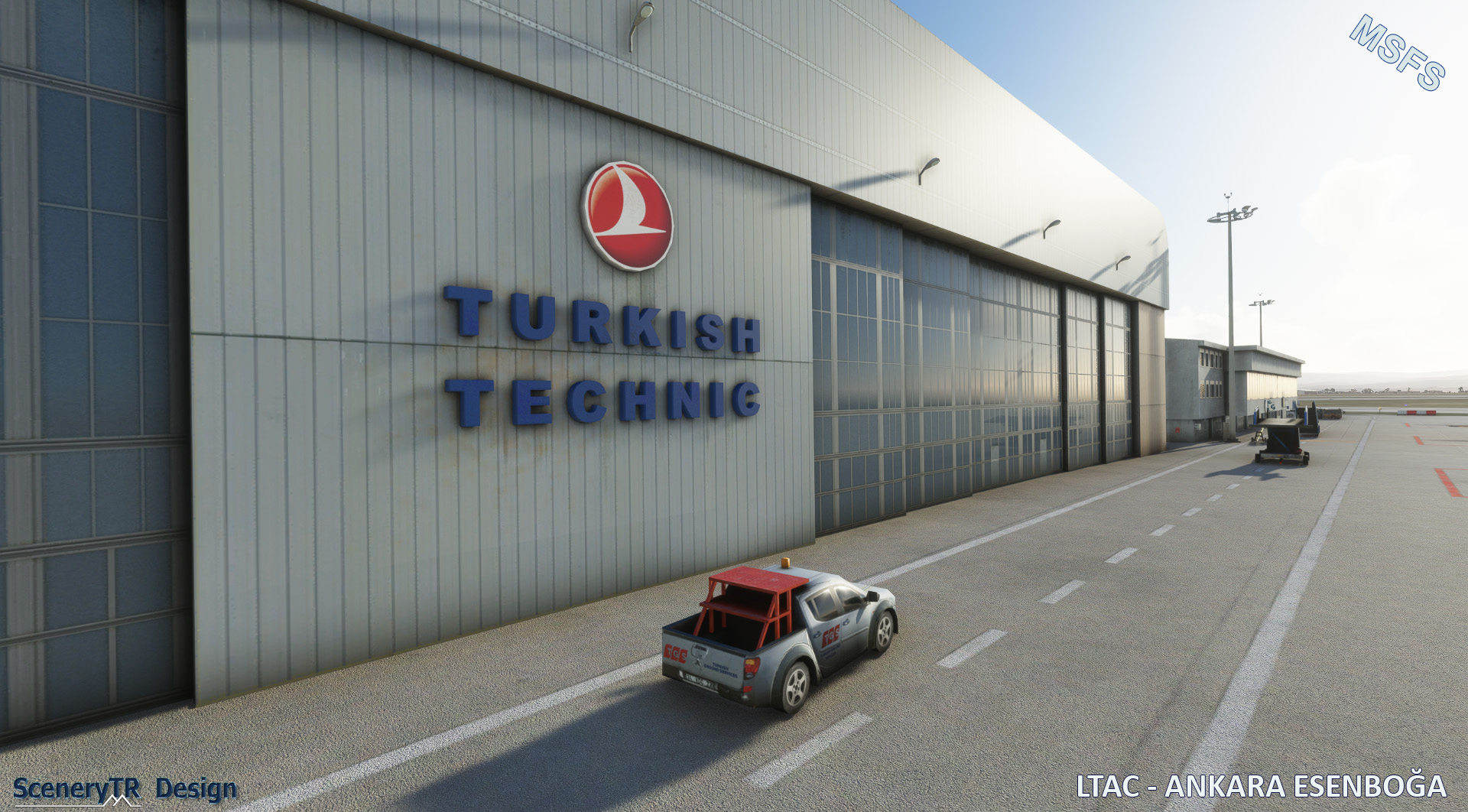 SCENERYTR DESIGN - LTAC - Ankara Esenboğa Airport for Microsoft Flight ...