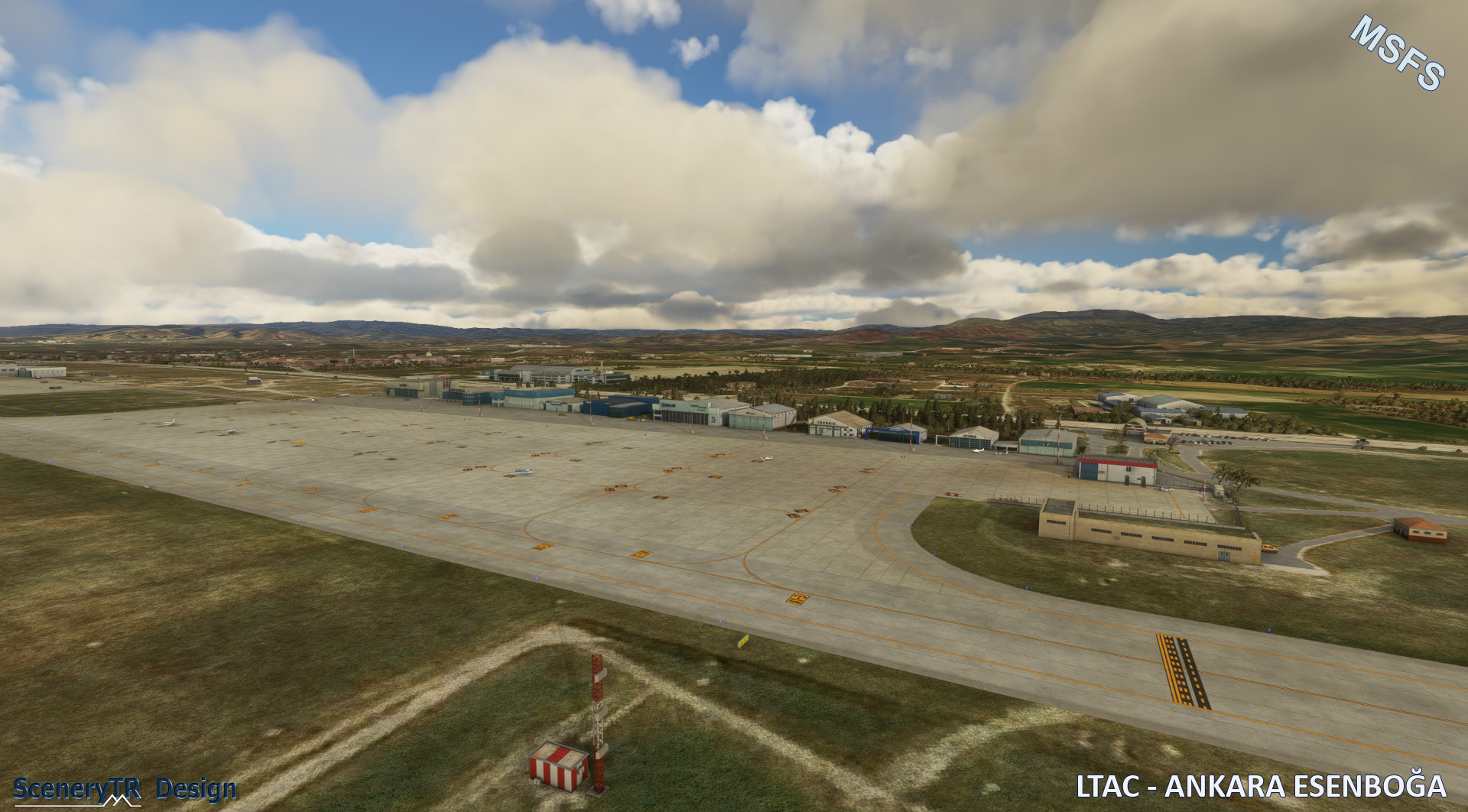 SCENERYTR DESIGN - LTAC - Ankara Esenboğa Airport for Microsoft Flight ...