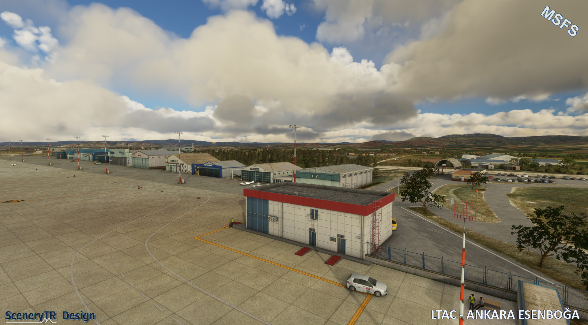 SCENERYTR DESIGN - LTAC - Ankara Esenboğa Airport for Microsoft Flight ...