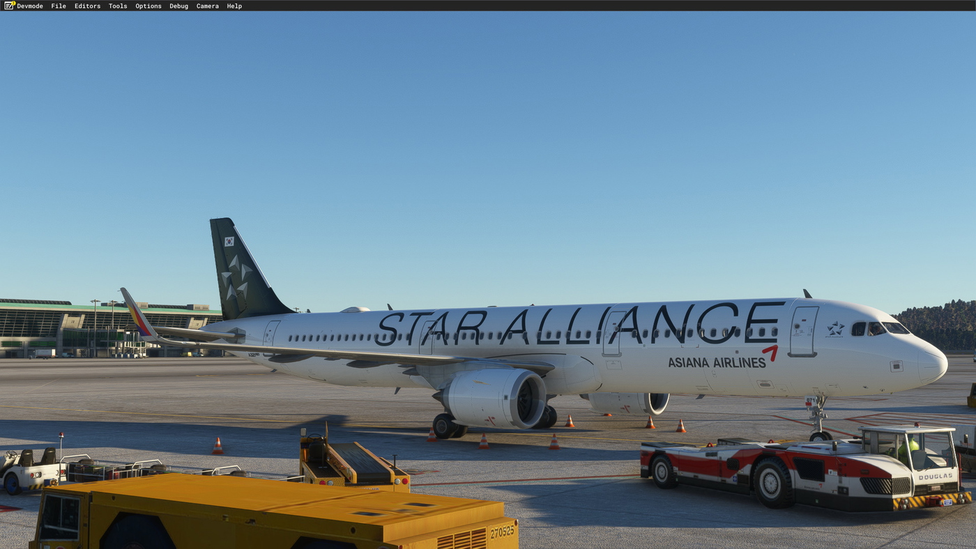 [LVFR A321 NEO] 8K ASIANA AIRLINE STAR ALLIANCE HL8071 LIVERY for ...