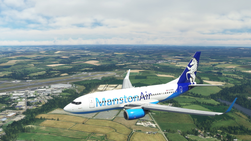Manston Air Boeing 737-700 Pack for Microsoft Flight Simulator | MSFS