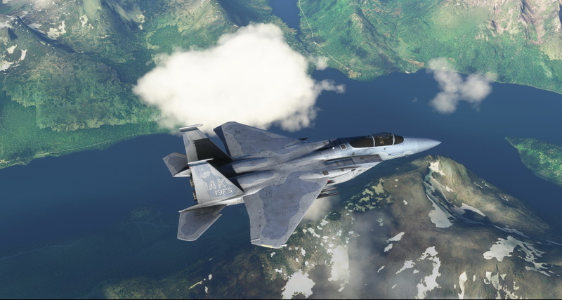McDonnell Douglas F-15C 19th FS 85-0119 for Microsoft Flight Simulator ...