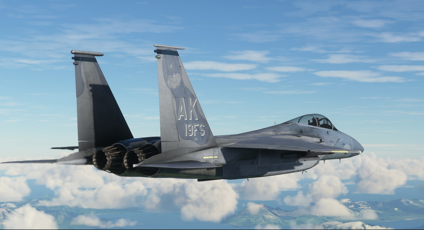McDonnell Douglas F-15C 19th FS 85-0119 for Microsoft Flight Simulator ...
