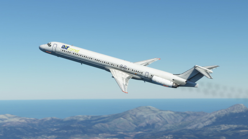 MD83 Air Comet EC-KBA for Microsoft Flight Simulator | MSFS
