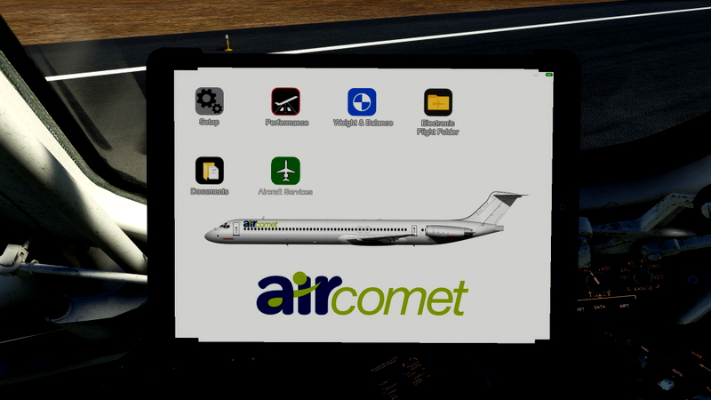 MD83 Air Comet EC-KBA for Microsoft Flight Simulator | MSFS