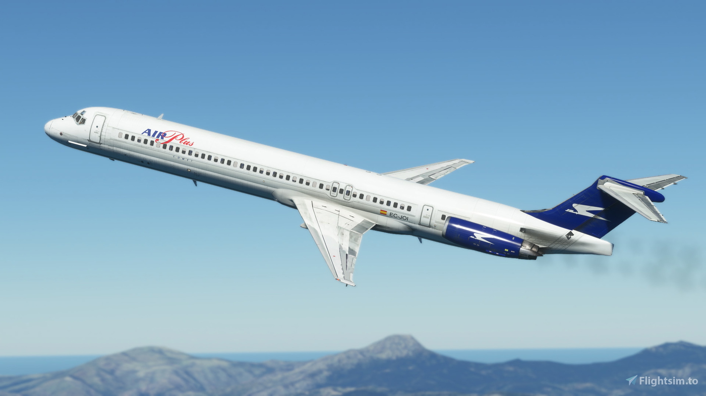 MD88 Air Plus Comet EC-JOI pour Microsoft Flight Simulator | MSFS
