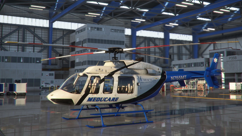 Bell 407 Liveries for Microsoft Flight Simulator | MSFS