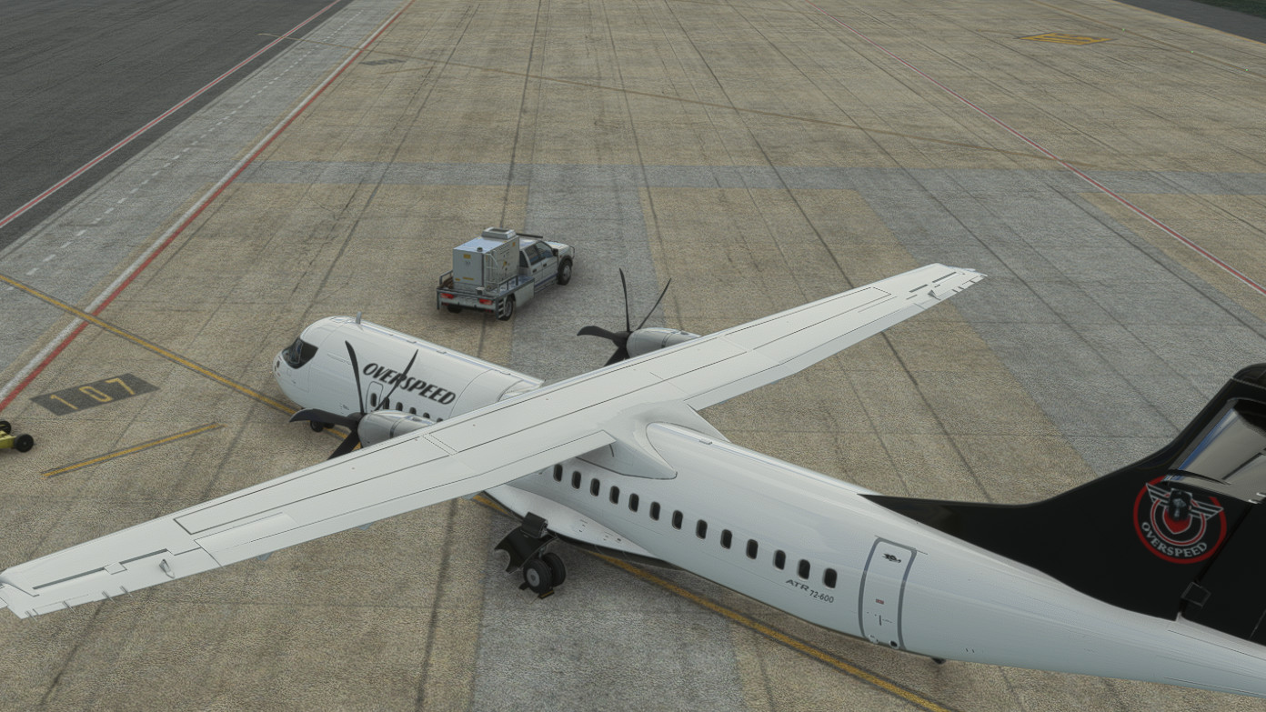 Microsoft / Hans Hartmann ATR 72-600 - Overspeed Airways VA Livery pro ...