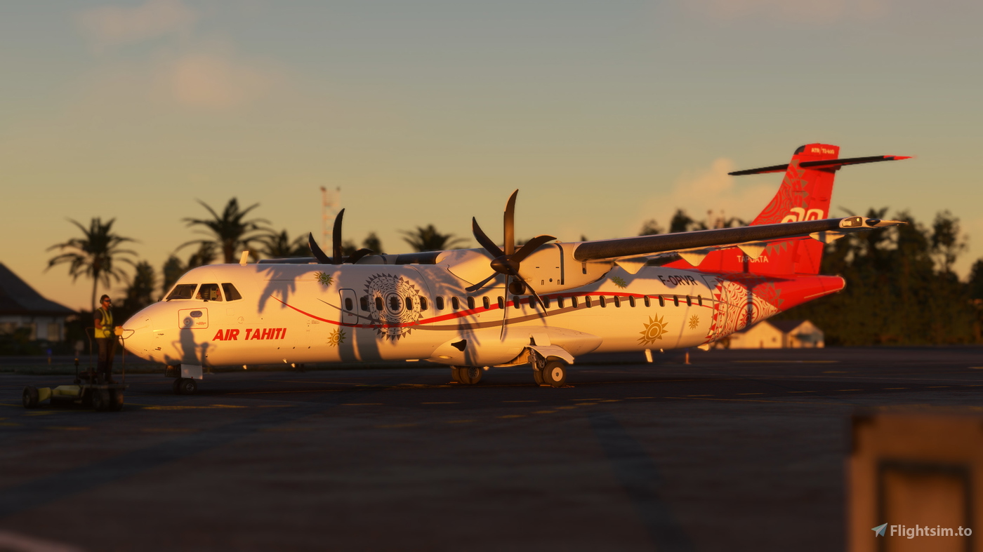 Microsoft ATR 72-600 Custom Views/Camera Views for Microsoft Flight ...