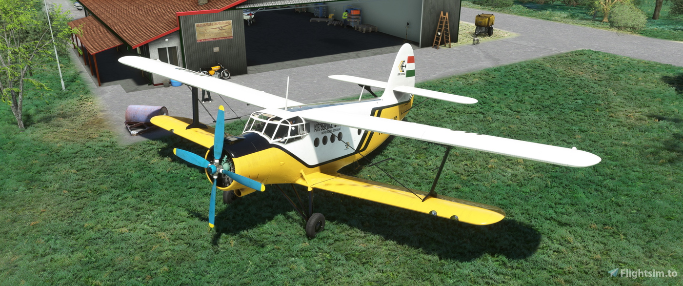 Microsoft/ATS Antonov An-2 | Air Service Hungary (HA-YHB) | Classic ...