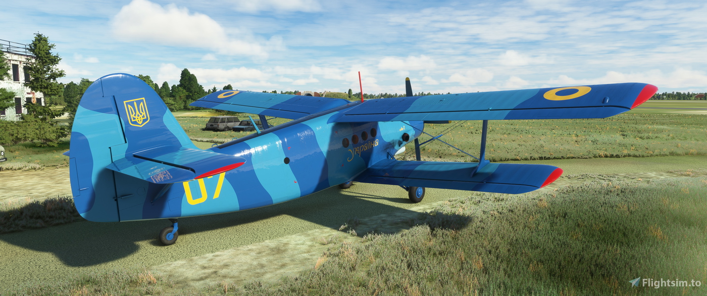 Microsoft/ATS Antonov An-2 | Ukraine Navy (YELLOW 07) | Classic + GNS ...