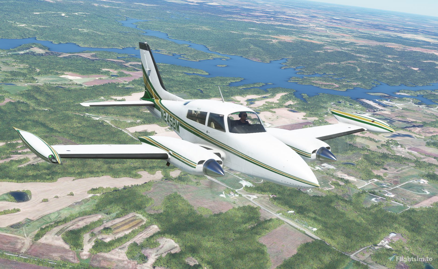 Milviz Cessna 310 N245BM for Microsoft Flight Simulator | MSFS