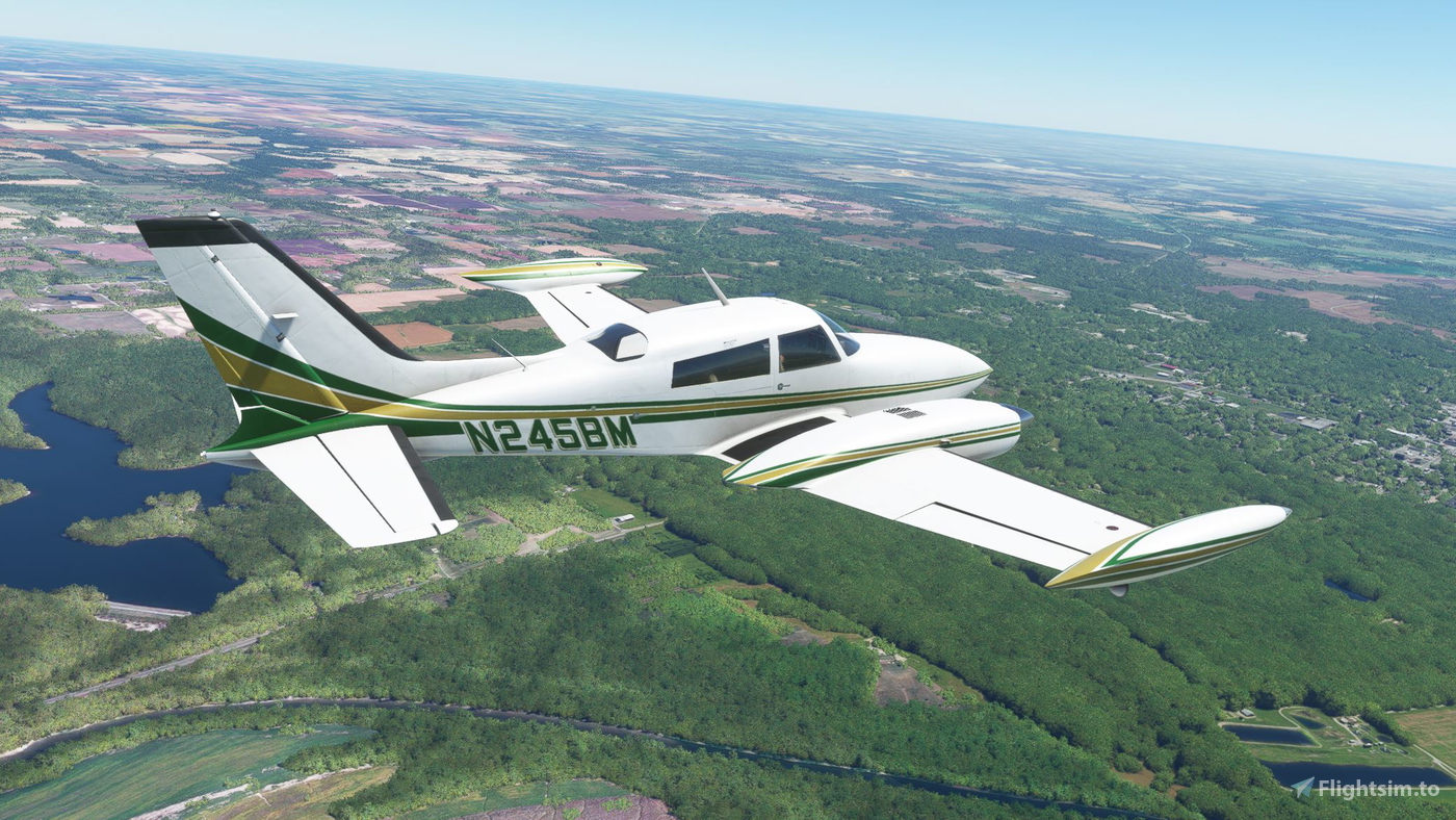 Milviz Cessna 310 N245BM for Microsoft Flight Simulator | MSFS