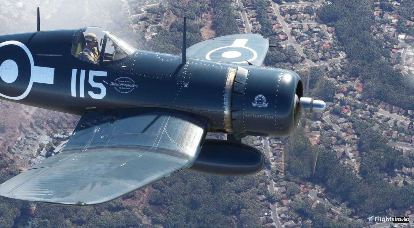 MilViz FG-1D Corsair Goodyear "Robert Hampton Gray" Last Candian to ...