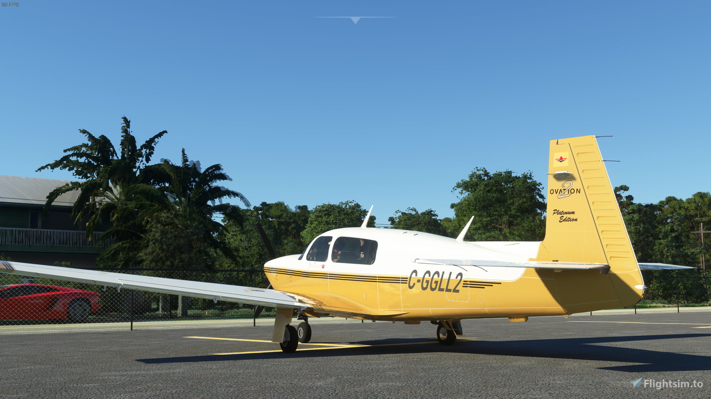Mooney M20R Ovation 2 "Goldfinger" User Def. Reg. for Microsoft Flight ...