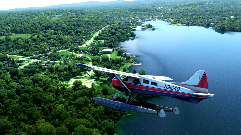 52B, 21M, 59B, & 60B - Moosehead Lake, Maine for Microsoft Flight ...