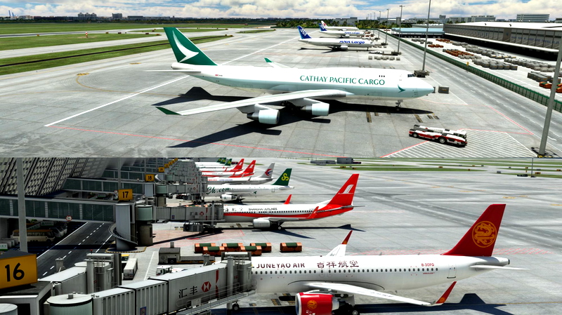 Many more FS Traffic aircraft and liveries, + freighters for Microsoft ...