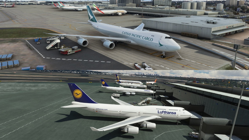 Many more FS Traffic aircraft and liveries, + freighters for Microsoft ...