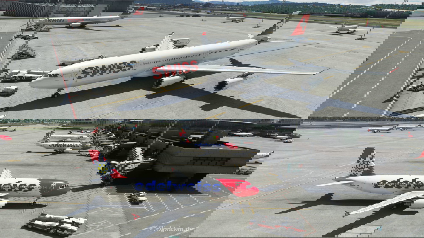 Many more FS Traffic aircraft and liveries, + freighters for Microsoft ...