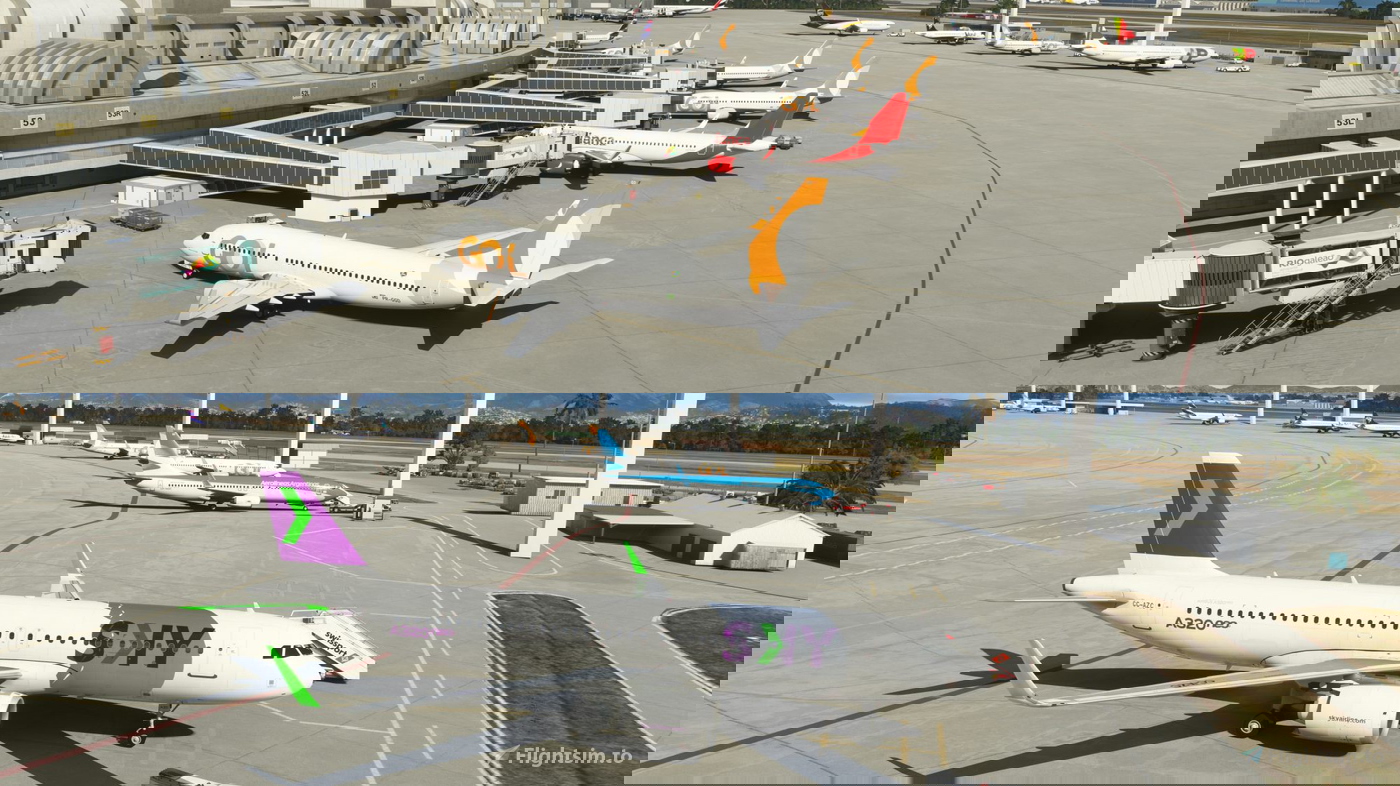 Many more FS Traffic aircraft and liveries, + freighters for Microsoft ...