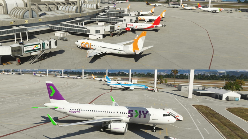 Many more FS Traffic aircraft and liveries, + freighters for Microsoft ...