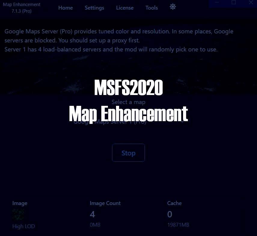 MSFS2020 Map Enhancement für Microsoft Flight Simulator | MSFS
