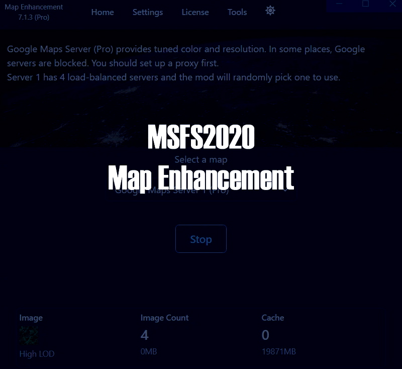 MSFS2020 Map Enhancement für Microsoft Flight Simulator | MSFS