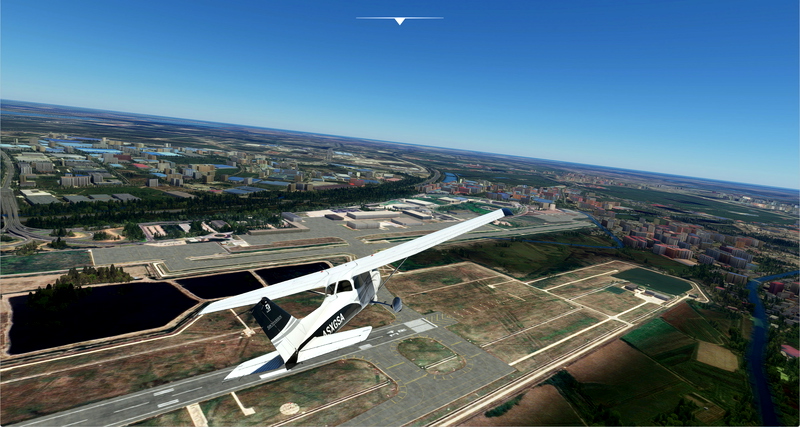 [MSFS Scenery] Tianjin Binhai International Airport | Satellite images only for Microsoft Flight ...