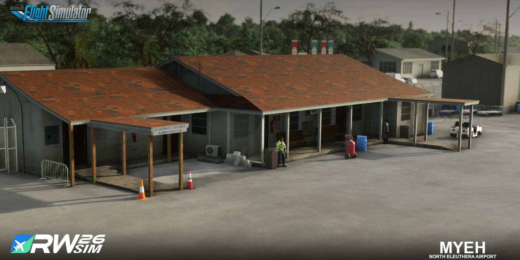 RWY26 Simulations - MYEH - North Eleuthera Airport for Microsoft Flight ...