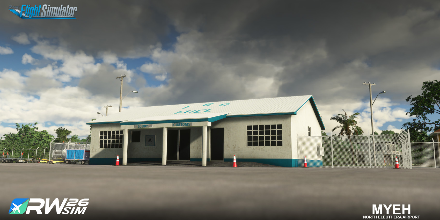 RWY26 Simulations - MYEH - North Eleuthera Airport for Microsoft Flight ...