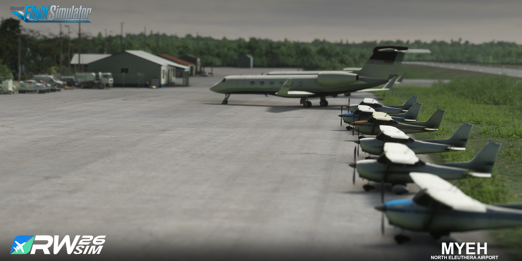 RWY26 Simulations - MYEH - North Eleuthera Airport for Microsoft Flight ...