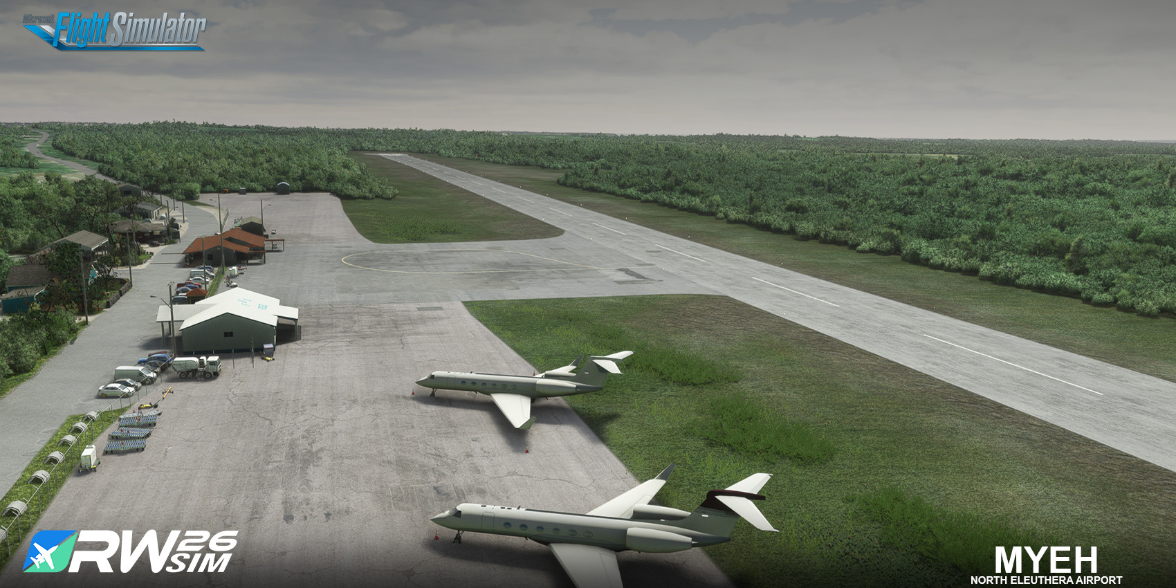 RWY26 Simulations - MYEH - North Eleuthera Airport for Microsoft Flight ...