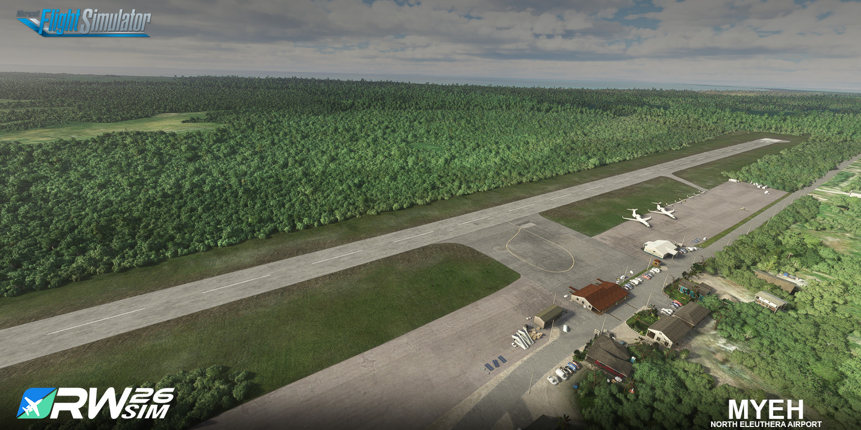RWY26 Simulations - MYEH - North Eleuthera Airport for Microsoft Flight ...