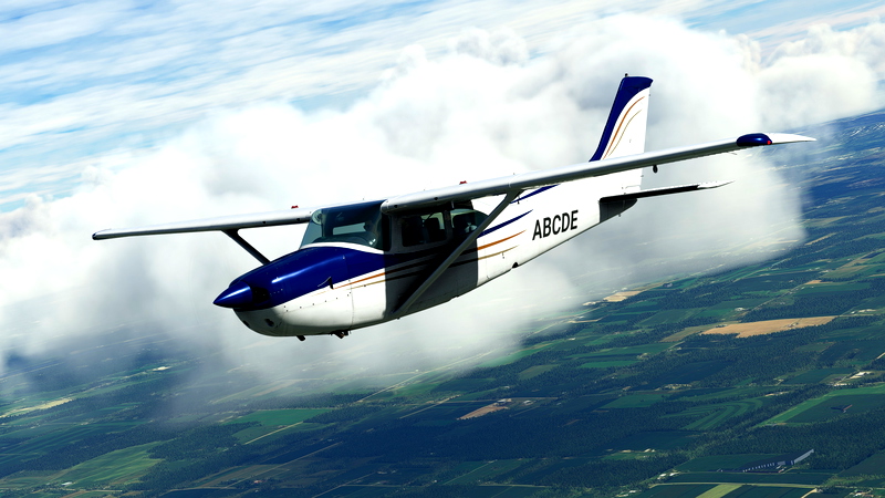 N5303S livery + dynamic registration for Carenado C182RG for Microsoft ...