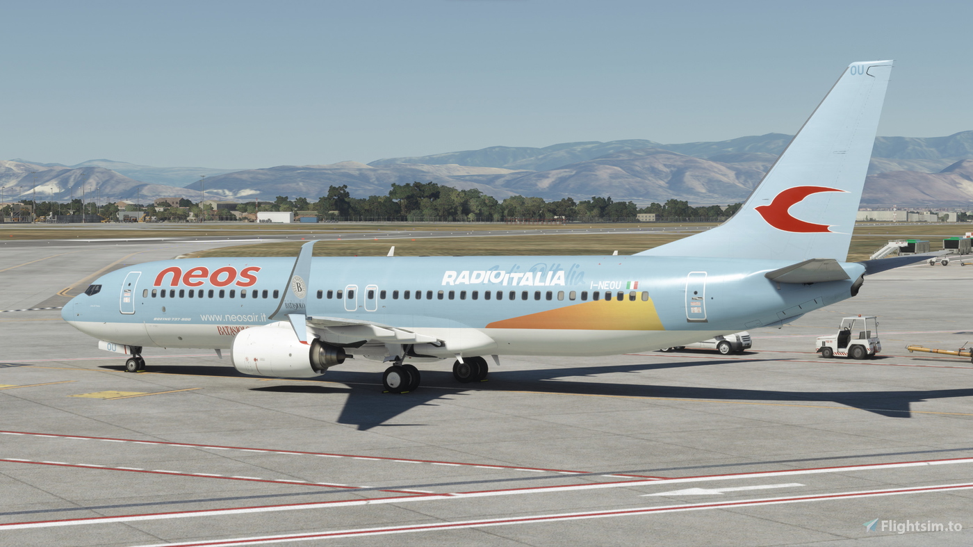 Neos - I-NEOU - PMDG 738 for Microsoft Flight Simulator | MSFS