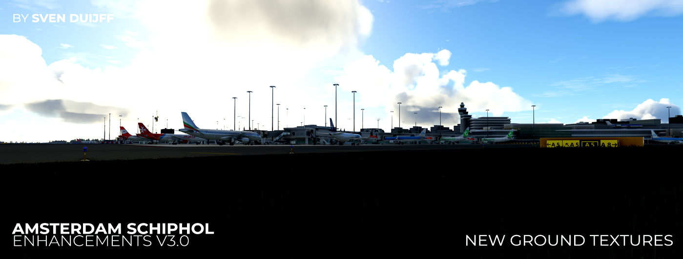 NEW! Schiphol Amsterdam (EHAM) - Enhancements Extensive Edition + GSX ...