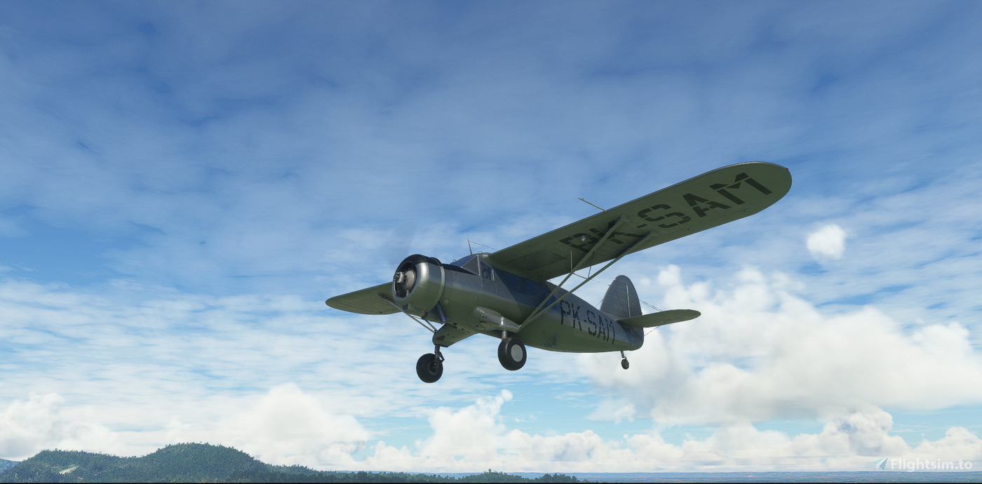 Noorduyn Norseman PK-SAM for Microsoft Flight Simulator | MSFS