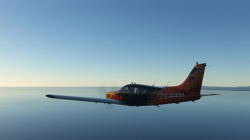 PA28 Red Bull/KTM for Microsoft Flight Simulator | MSFS