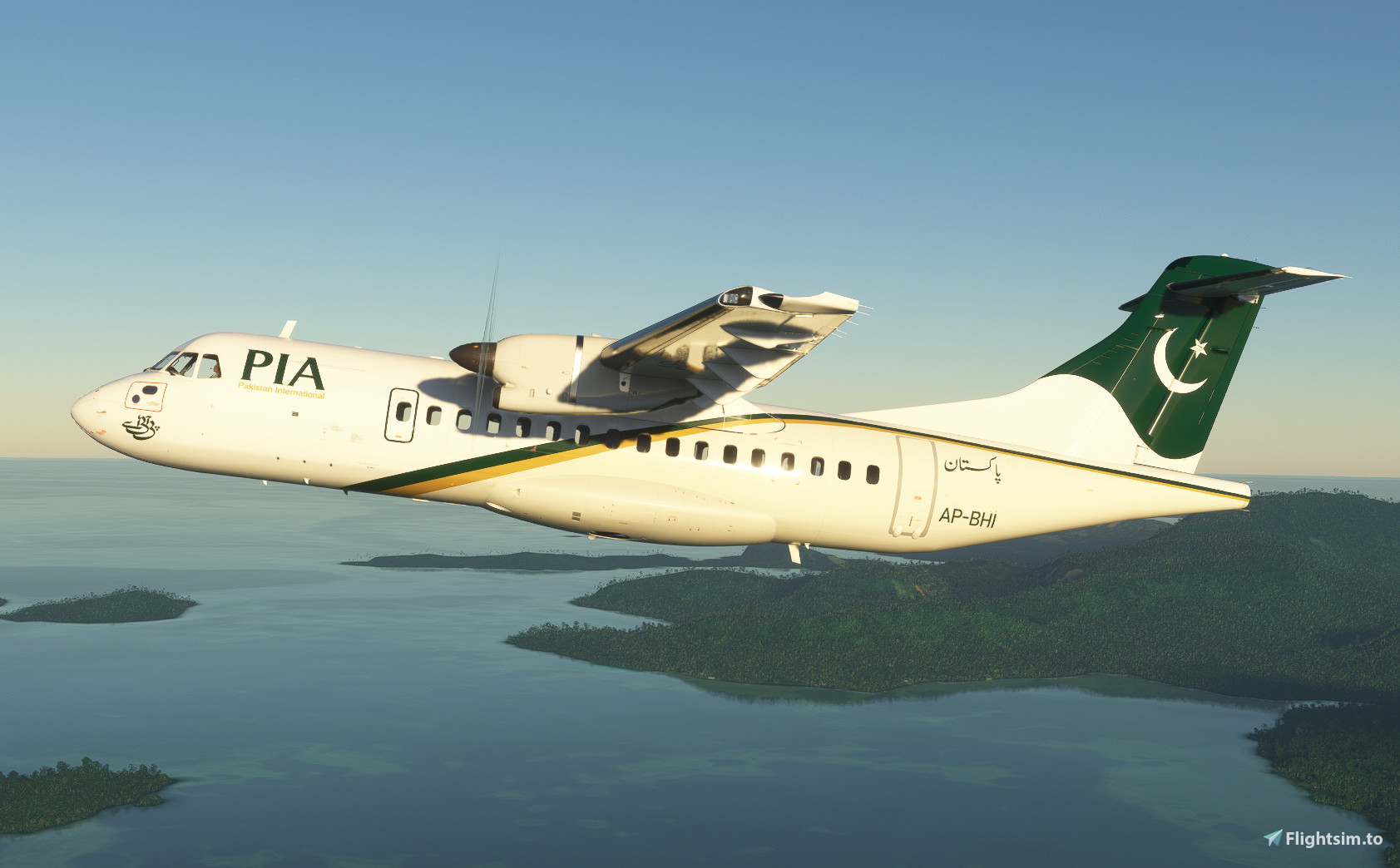 Pakistan International Airline (PIA) AP-BHI | Asobo (Expert Series) ATR ...