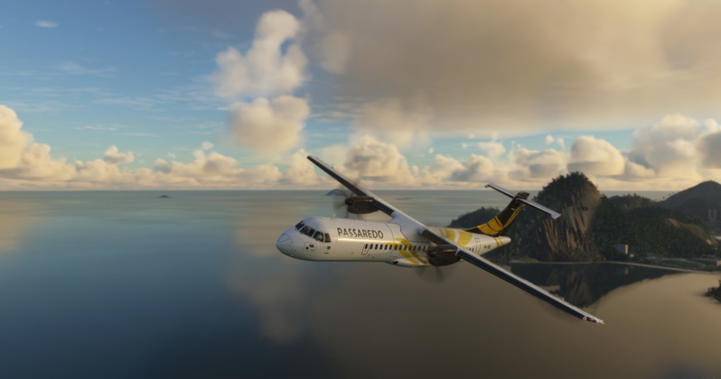 Passaredo PR-PDC (Old Livery) | Microsoft ATR 72-600 for Microsoft ...