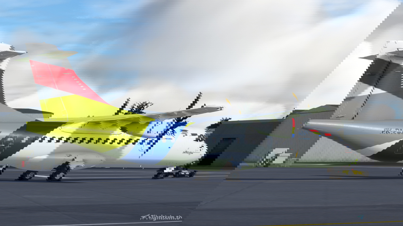 Pelita Air Service PK-PAX "Bontang" | Asobo ATR 42/72-600 for Microsoft ...