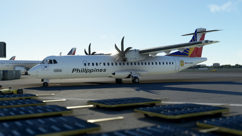 Philippine Airlines Asobo ATR 72-600 RP-C5905 for Microsoft Flight ...