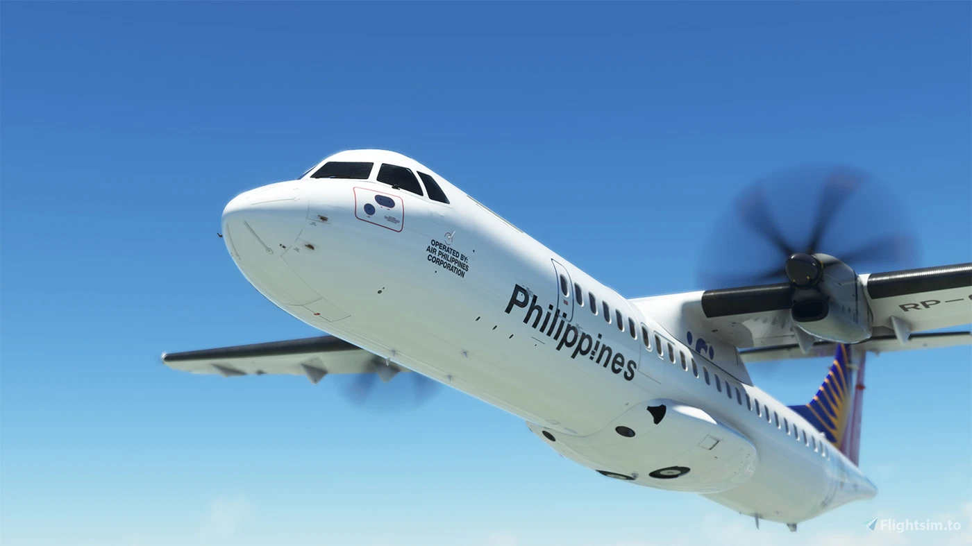 Philippine Airlines Asobo ATR 72-600 RP-C5905 for Microsoft Flight ...