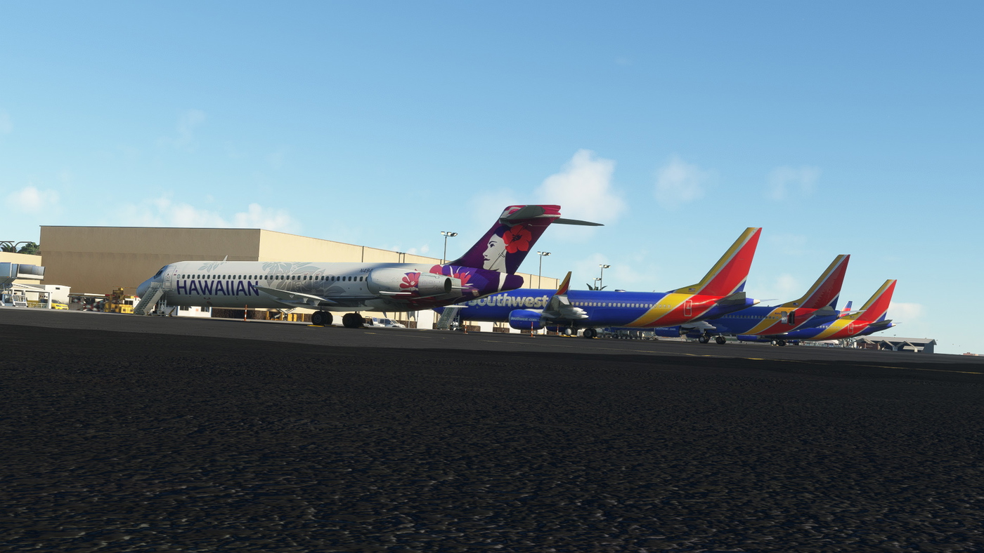 PHKO Static Aircraft voor Microsoft Flight Simulator | MSFS