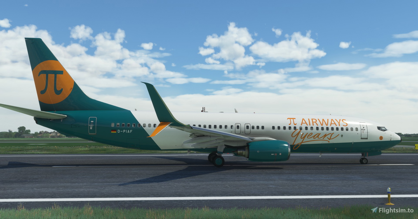 PI AIRWAYS PMDG B737-800 Scimitar winglets for Microsoft Flight Simulator | MSFS