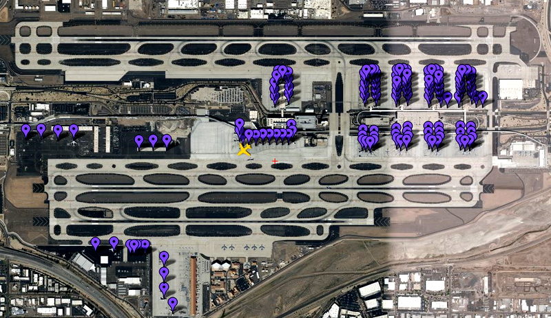 PILOT2ATC - KPHX Phoenix, AZ USA, taxiways & gates for Microsoft Flight ...