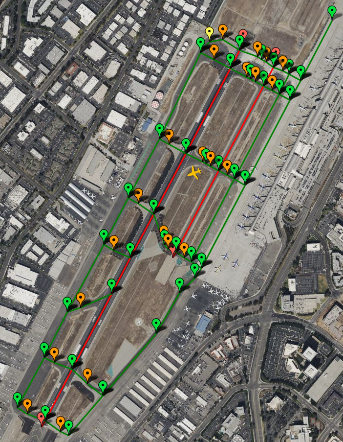PILOT2ATC - KSNA John Wayne Airport, CA USA, taxiways & gates for ...