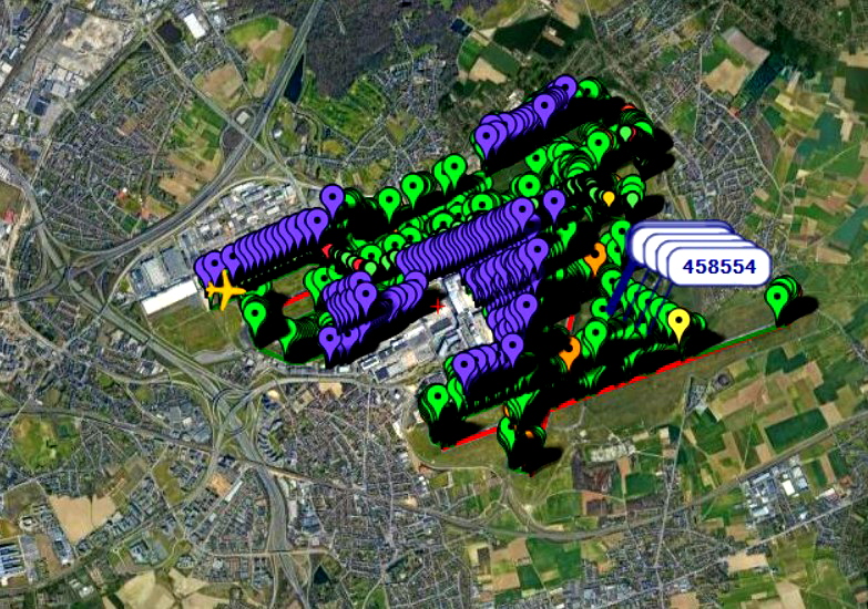Pilot2ATC Brussels EBBR Taxiways and Gates for Microsoft Flight ...