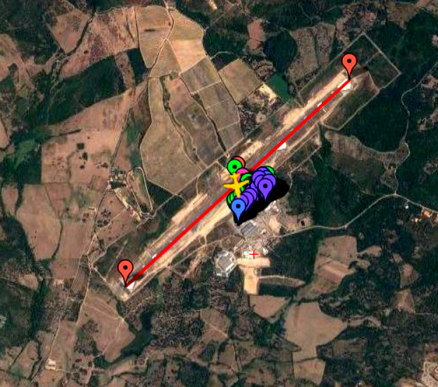 Pilot2ATC Figari-Sud Corse LFKF Taxiways and Gates for Microsoft Flight ...