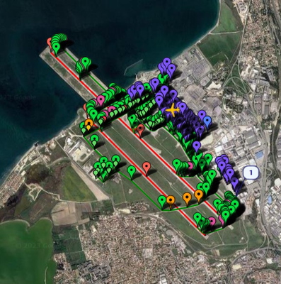 Pilot2ATC Busan-Gimhae RKPK Taxiways and Gates for Microsoft Flight ...